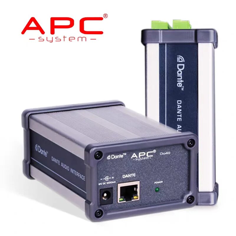 Dante APC Dio4s System Manager 4-канальный сетевой аудиоинтерфейс