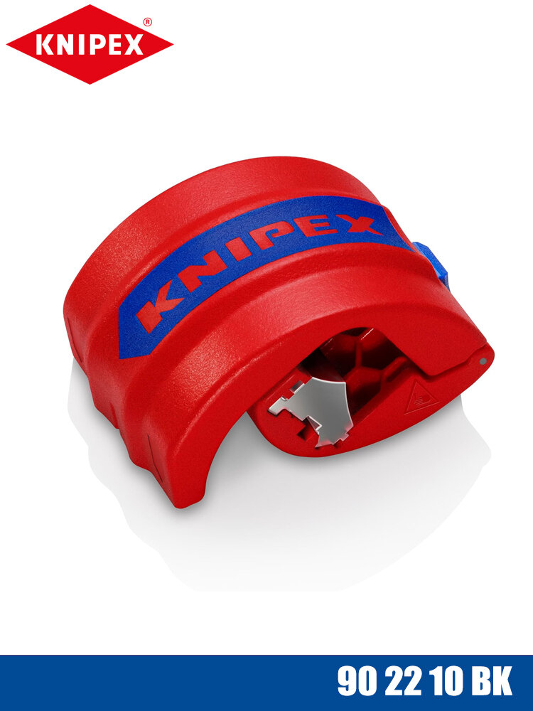 KNIPEX 90 22 10 BK Ручной инструмент для резки пластиковых труб и уплотнительных муфт.