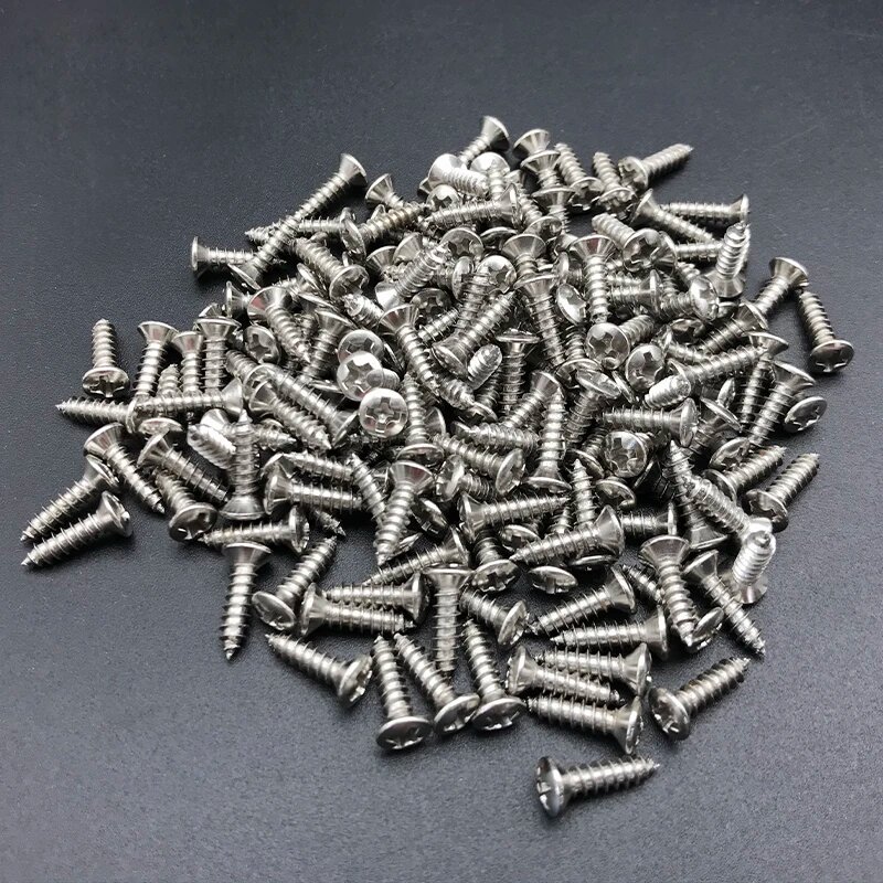 Шурупы для гитары IFUNPLAY 3x12 мм, Silver, 1000 шт