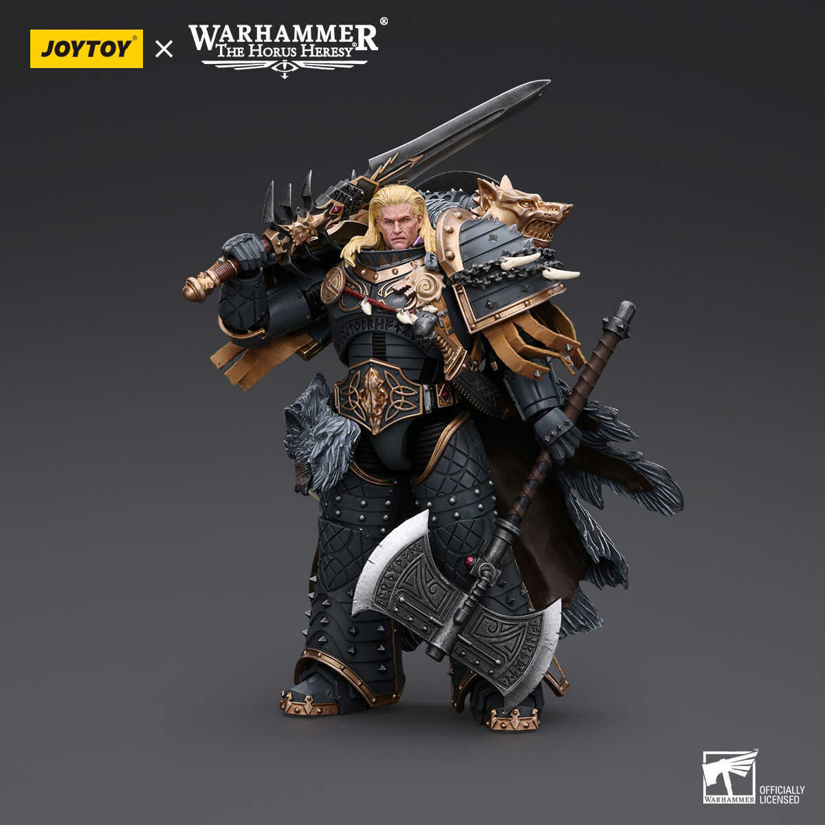 JOYTOY Dark Source Warhammer 40K Ультрамарины Примарх Робаут Жиллиман Рон Король Лев Мобильные войска
