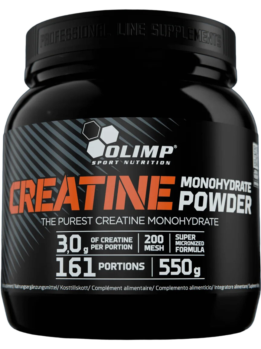 Креатин моногидрат OLIMP CREATINE MONOHYDRATE POWDER 550 г, Нейтральный