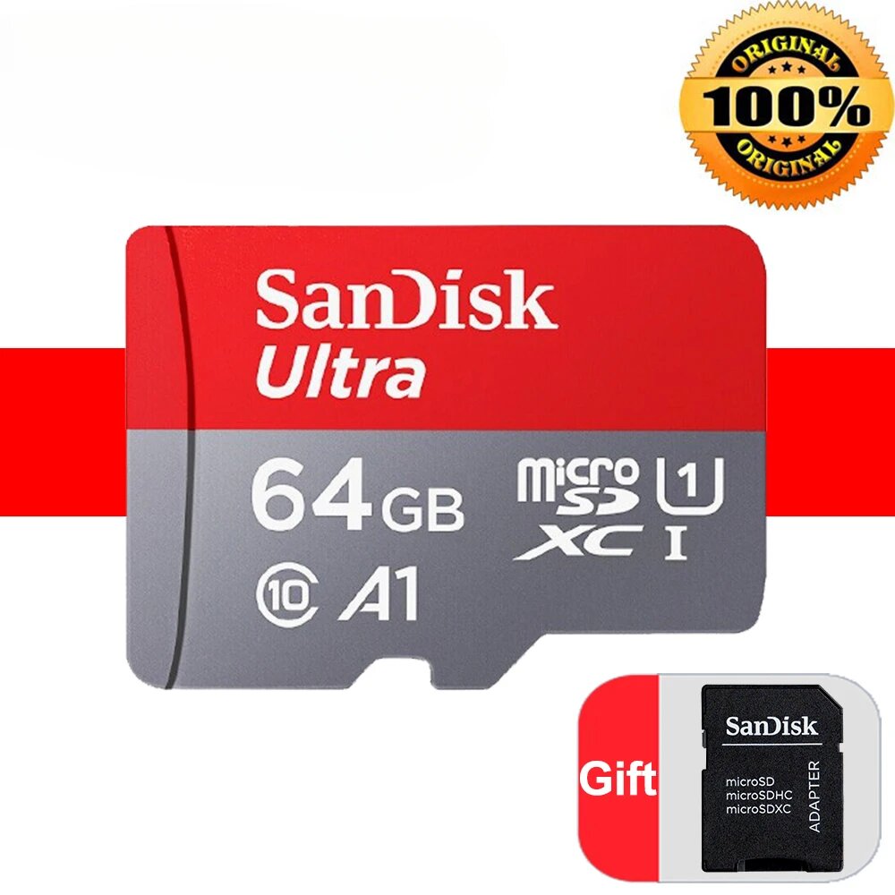 SanDisk Extreme PRO Micro SD карта памяти 256 ГБ Ultra 64GB