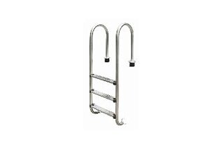 Лестница Emaux 4 ступени NMU415-S, нержавеющая сталь AISI-304