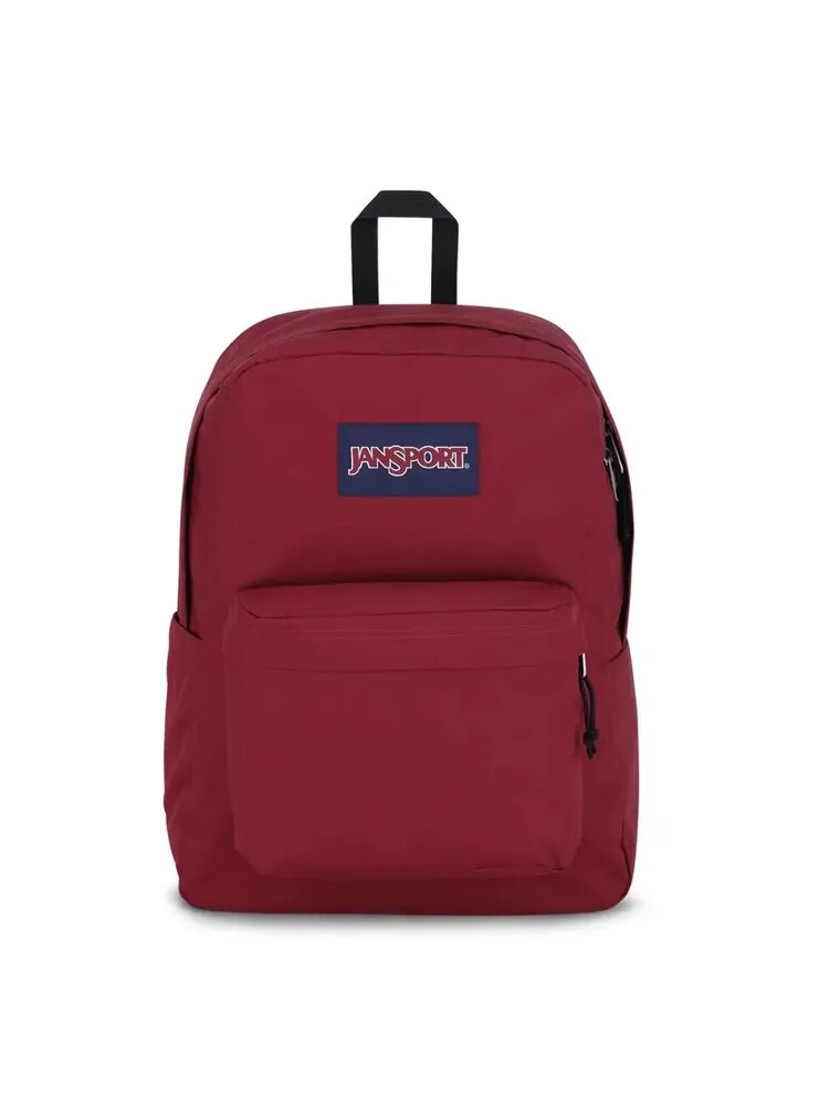 JanSport Рюкзак SuperBreak, унисекс, средний (20-30 л), бордовый, политекс