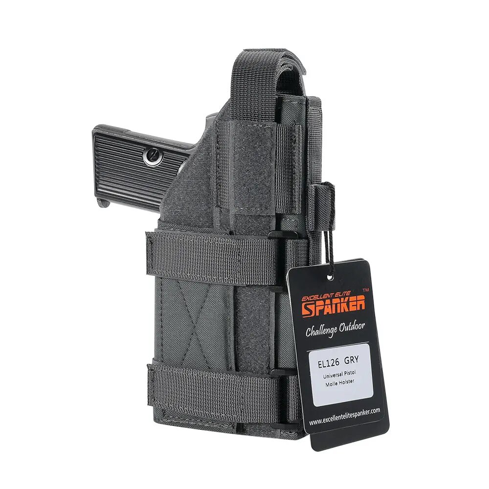 Тактическая кобура SPANKER EL126 Grey для пистолета