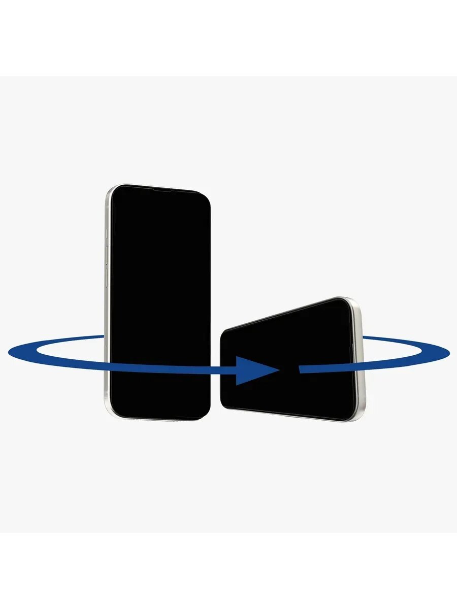 Стекло для iPhone 16 Pro 6.3" антишпион 360°