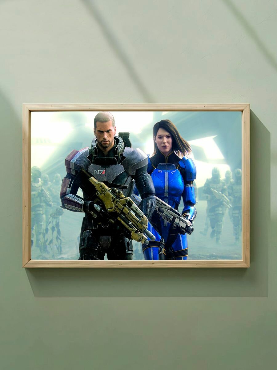Постер, плакат на стену Mass Effect (А3)