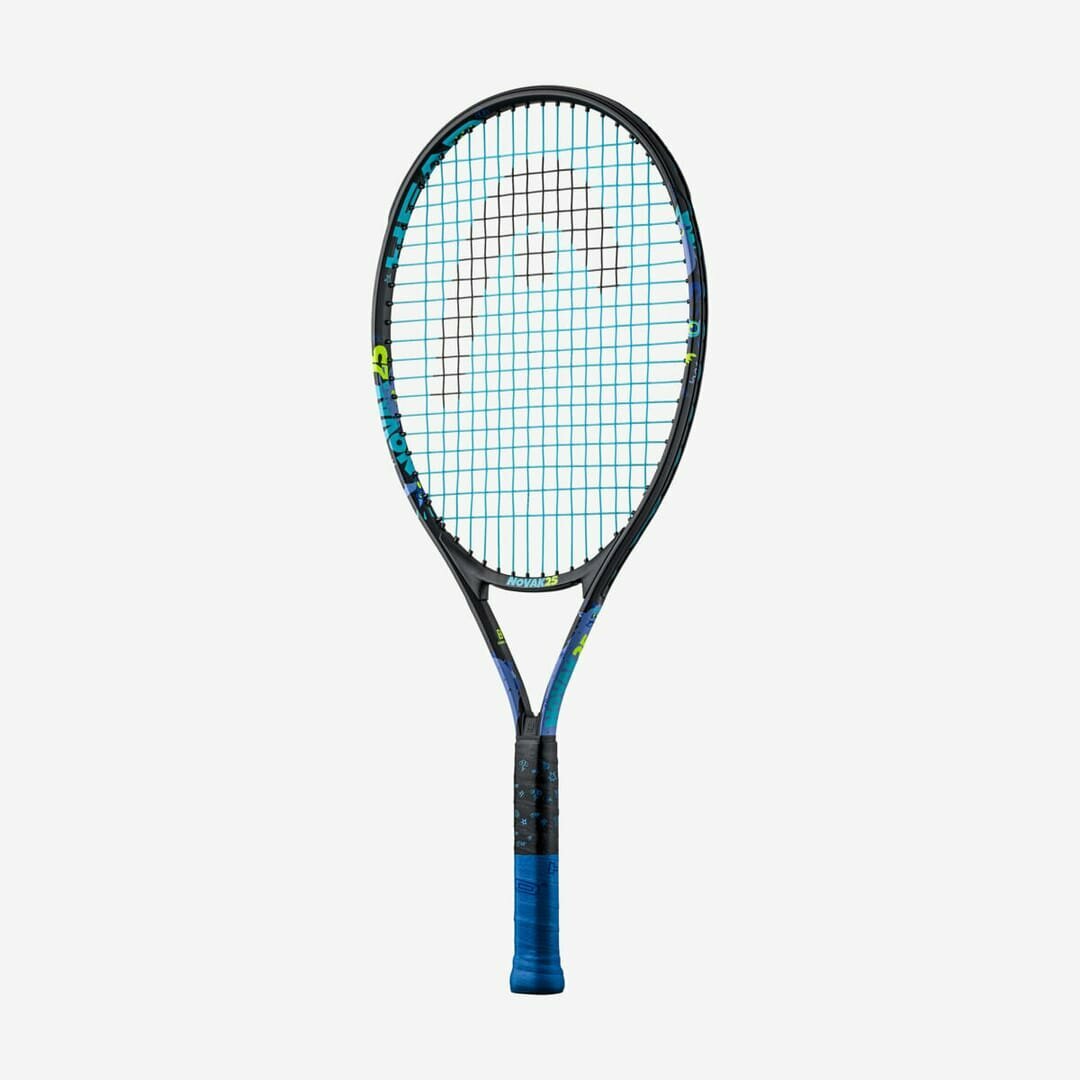 DECATHLON ракетка для большого тенниса head novak 25, черный, ручка 000
