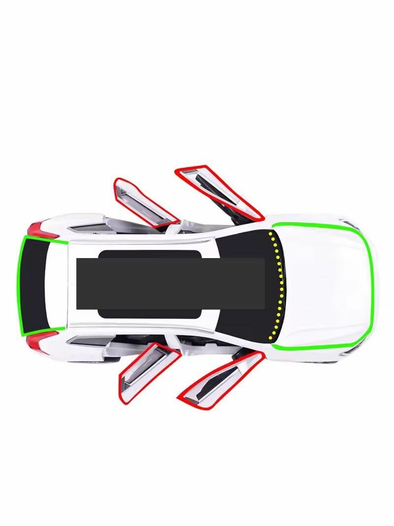 Уплотнитель автомобильный арт. Haval Jolion Pro 2025