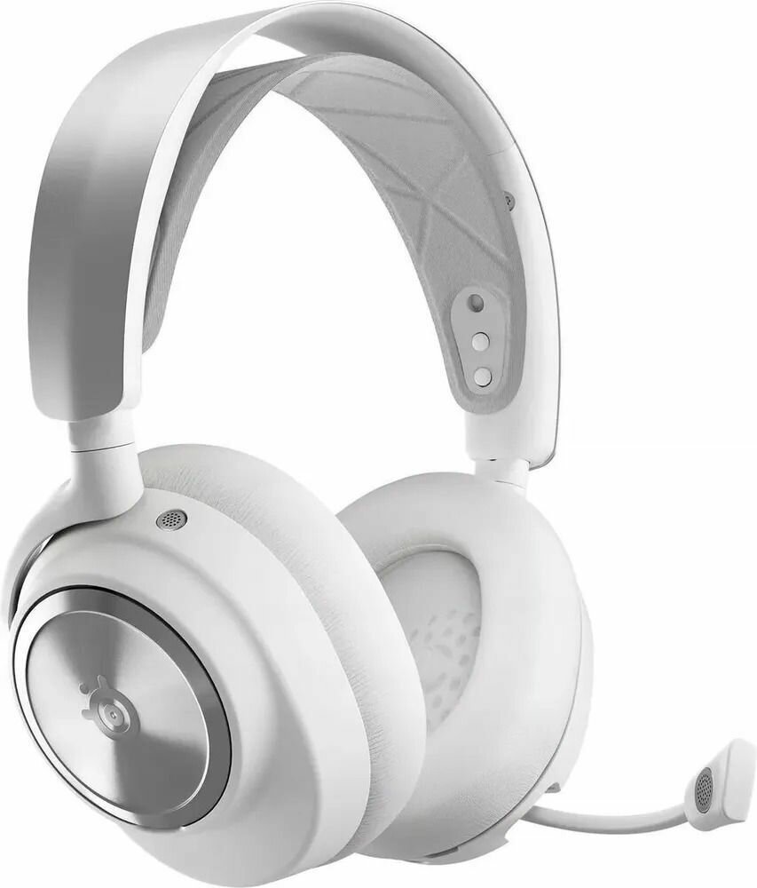 Игровые наушники Steelseries Arctis Nova Pro Wireless White (61524)