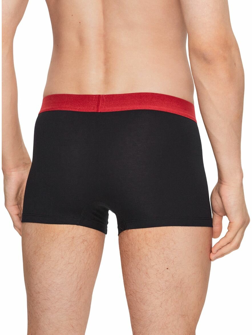 Трусы Levi's Men Solid Basic Brief 2P, комплект из 2 шт., размер L, черный — фото 1