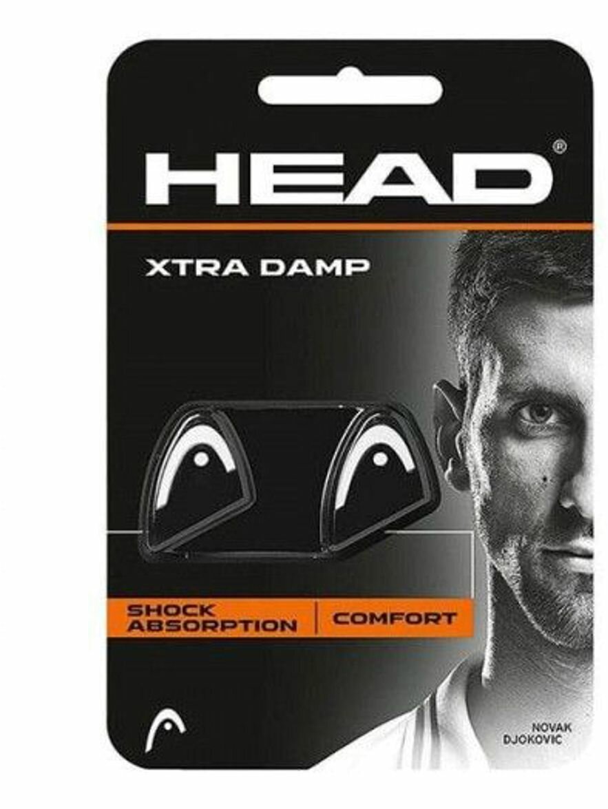 Виброгасители Head Xtra Damp WH Унисекс Черный Унисекс Большой теннис 100% Полиэстер
