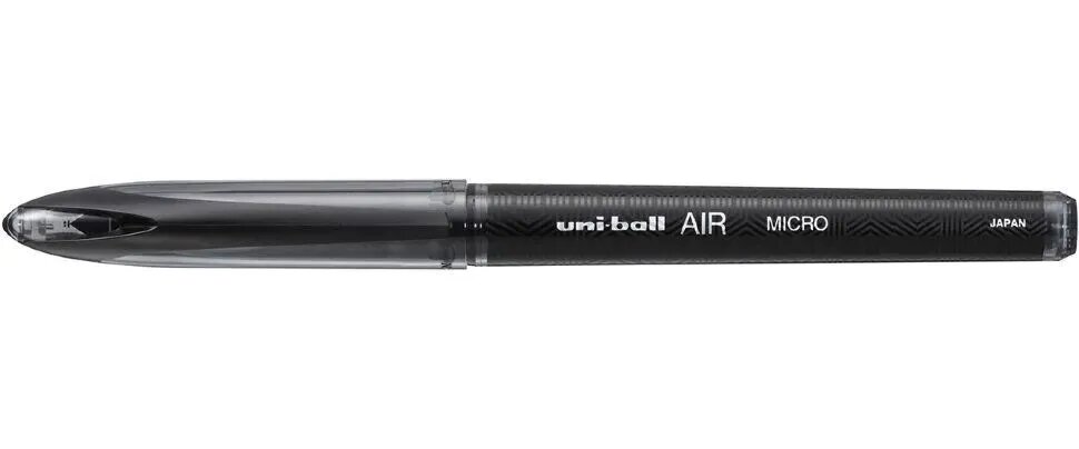 Набор ручек Роллер Uni-Ball Air Micro, 3 шт, черный, 0.28 мм — фото 1
