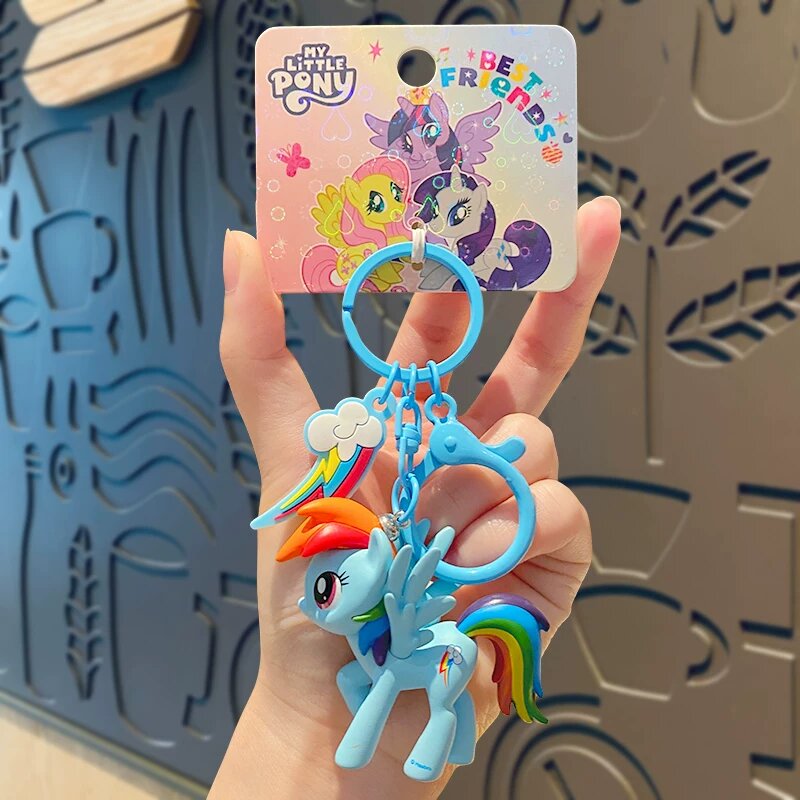 Оригинальный плюшевый брелок My Little Pony: Рарити, Рейнбоу Дэш, Флаттерши, Пинки Пай, Тайвари Спаркл – для ключей,