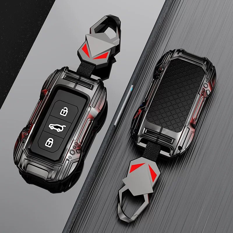 Ключевой чехол F-стиль Roadmaster с застежкой маленького демона для Beijing BJ30, BJ40, EU5, X7, 2024 BJ60, Changhe