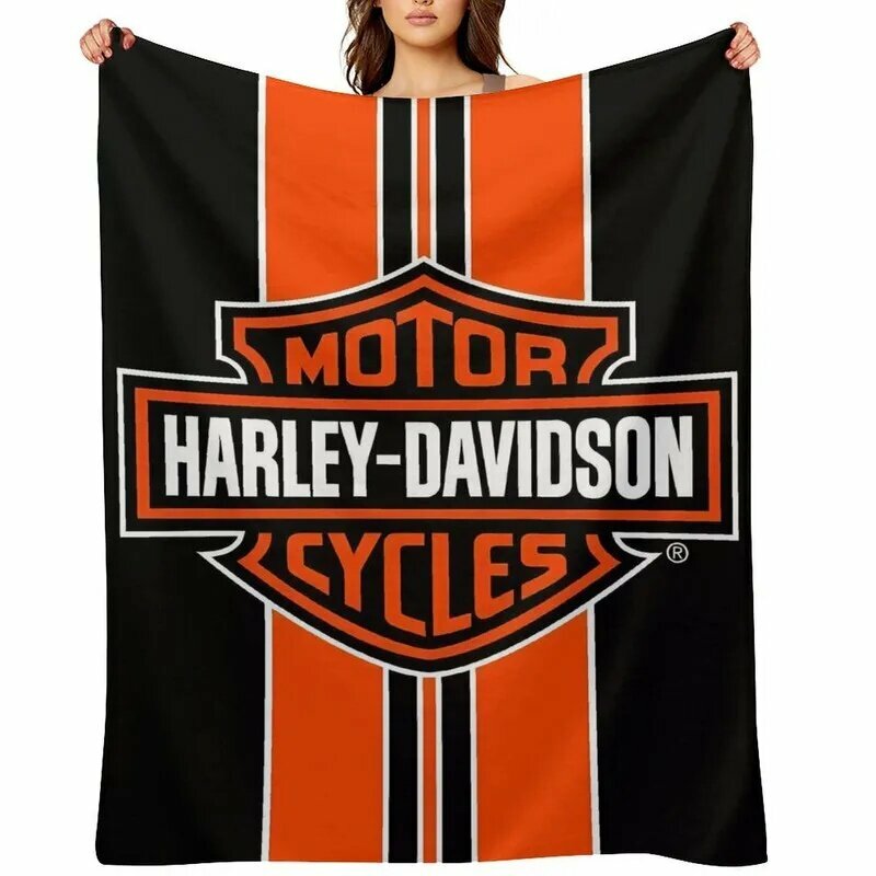 Harley-Davidson Плед , Фланель, 200 см х 150 см