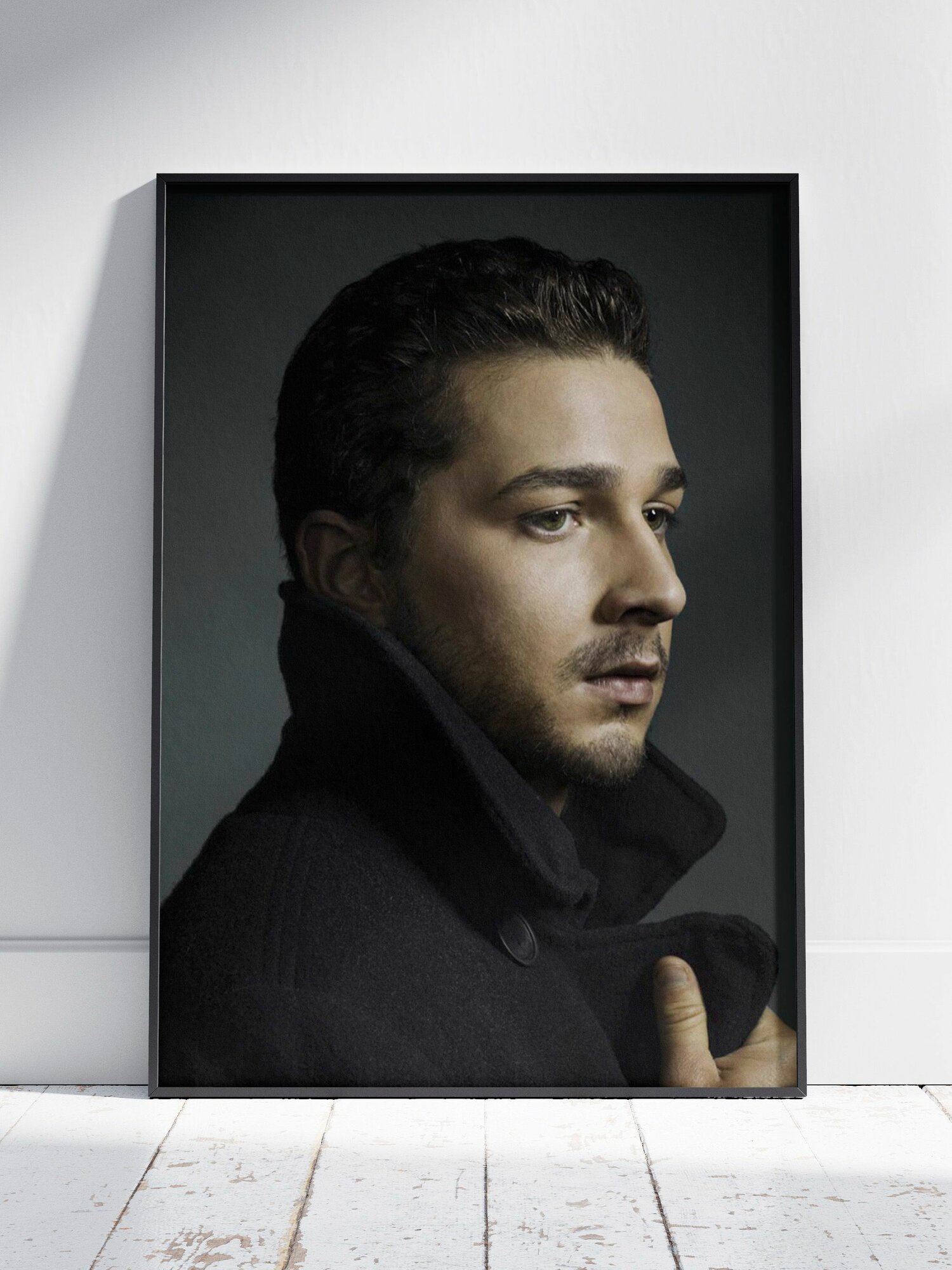 Плакат на стену для интерьера Шайа Лабаф (Shia LaBeouf 26) - Постер по актеру фильма, кино, сериала формата A4 (21x30 см)
