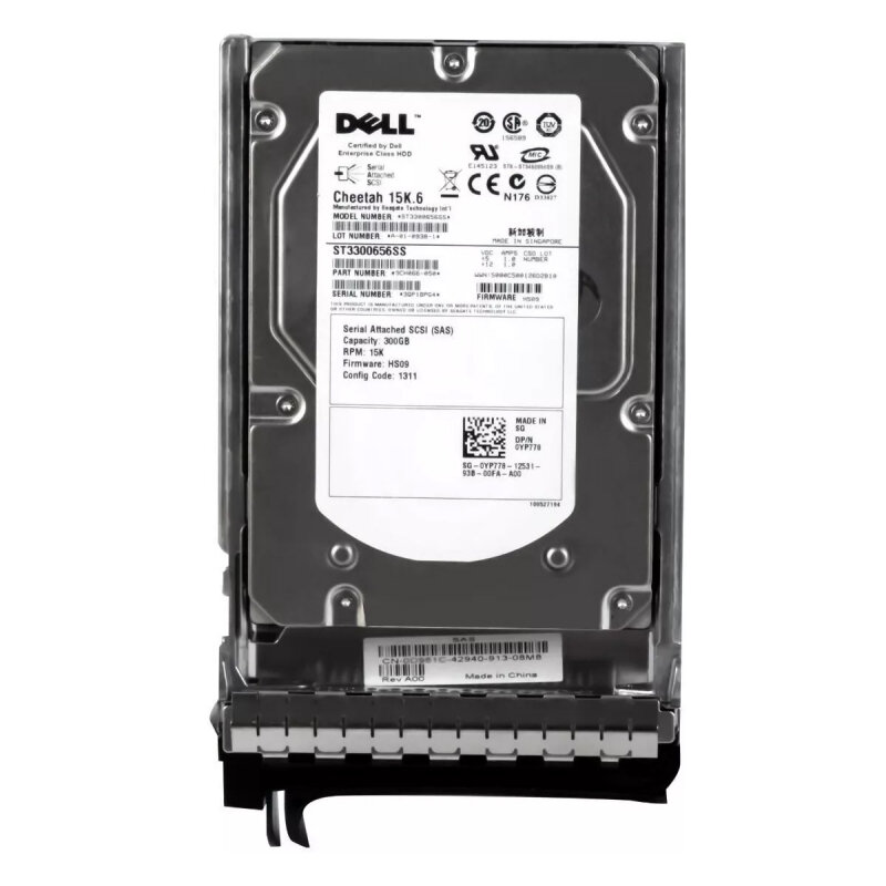 Жесткий диск Dell 0YP778 300Gb SAS 3,5" HDD