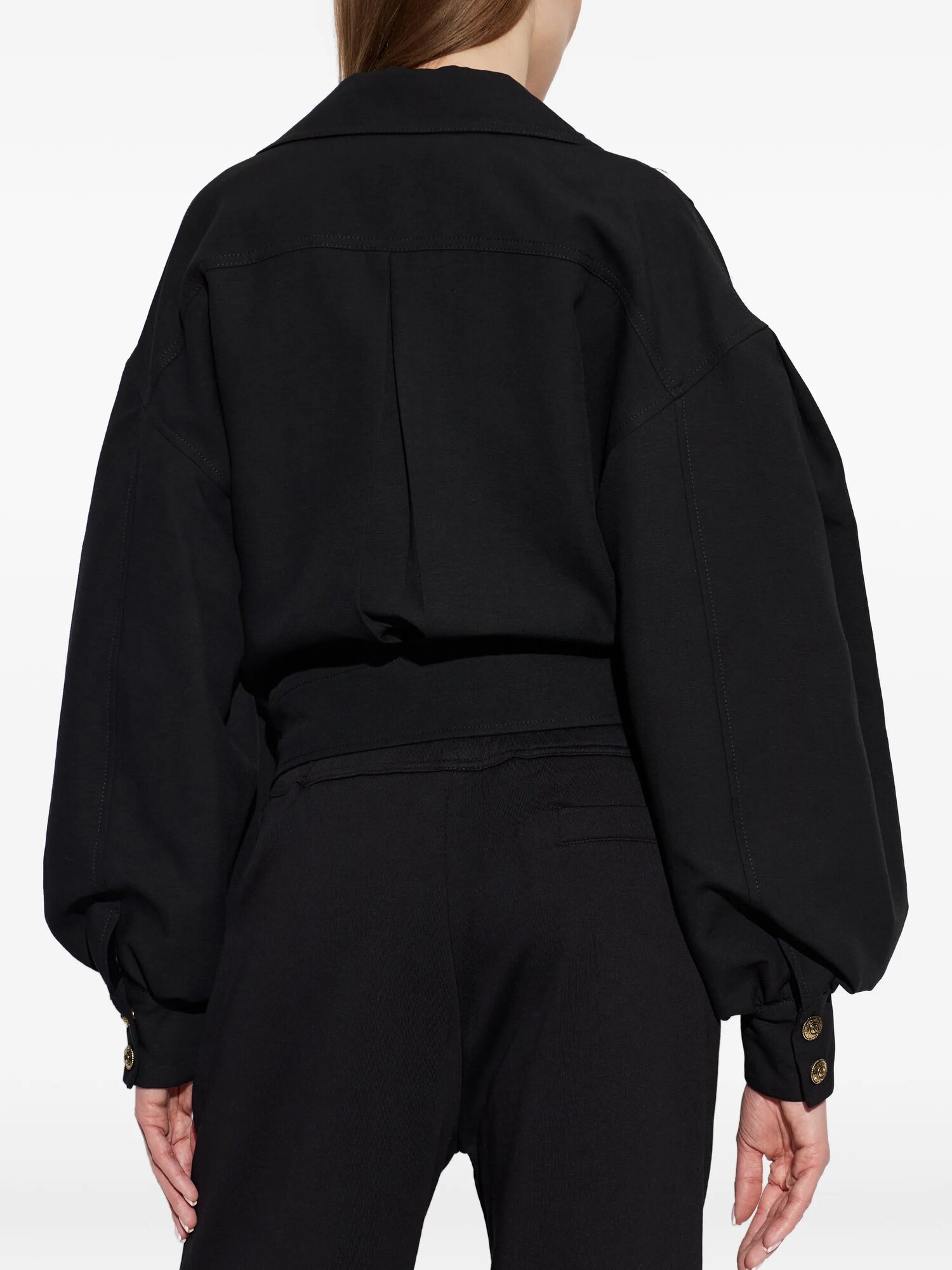 Куртка Versace Jeans Couture Button belted jacket, размер 40 — фото 1