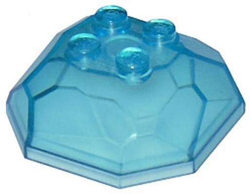 Деталь Lego 30293 Rock 4 x 4 Octagonal Boulder, Top