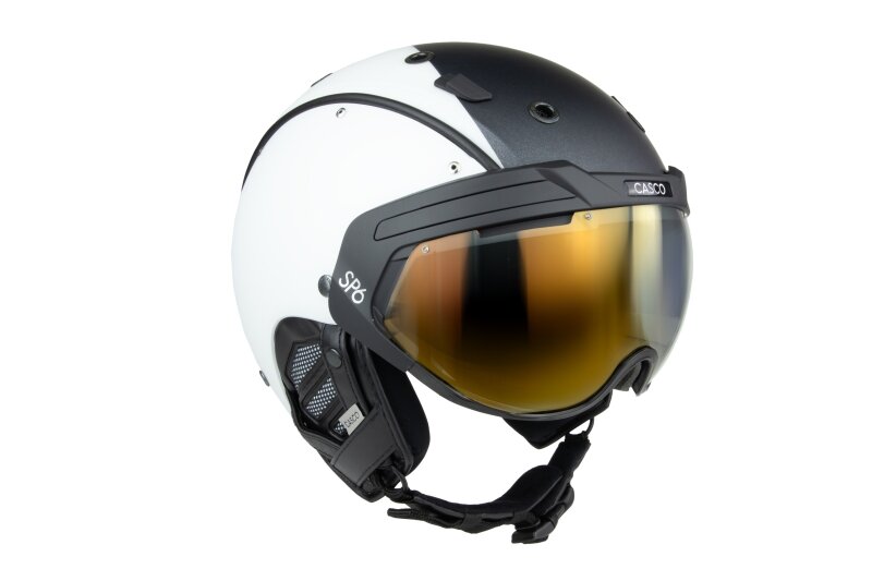 Шлем CASCO SP-6 Trinity Phantom с визором (M (54-58) /07.1963/ bl-grey-wht)