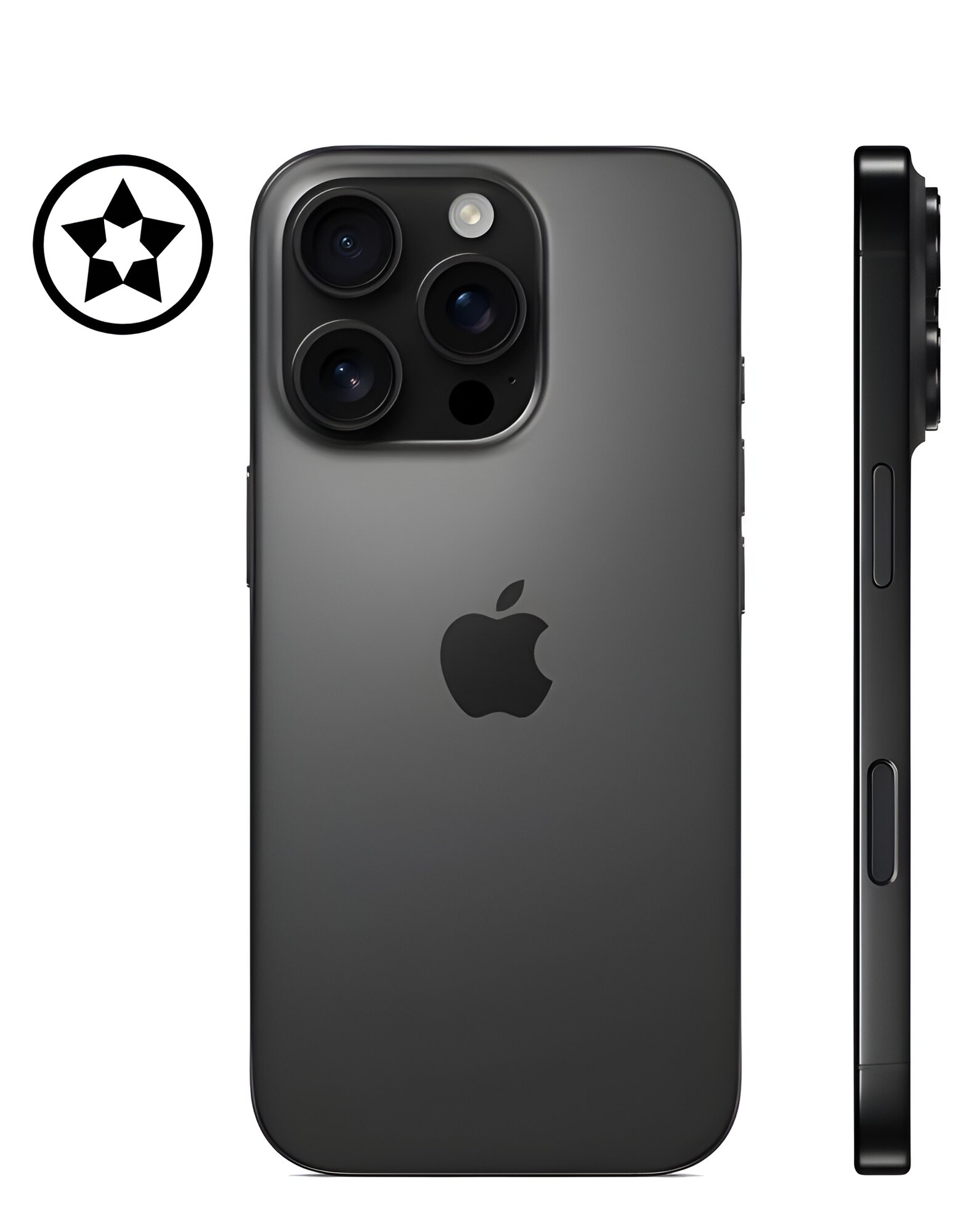 Смартфон Apple iPhone 16 Pro 128GB Black Titanium Dual SIM