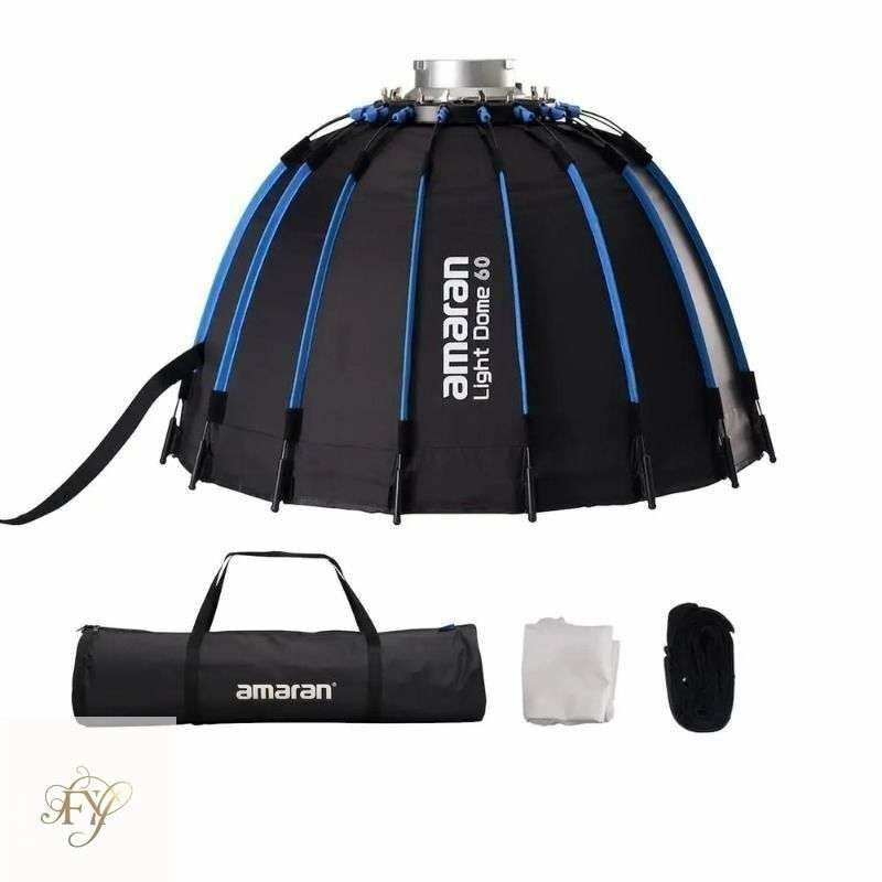 Софтбокс Aputure Amaran Light Dome 60cm, Быстрый в установке глубокий параболический восьмиугольный софтбокс для Amaran 300c 150c 200xS 60xS от Aputure 300x 600x Pro