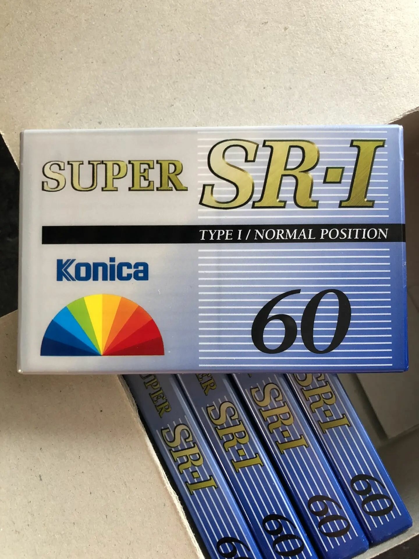 Аудиокассета Konica SUPER 60 SR-I Normal 1996 - 1997(1 шт)