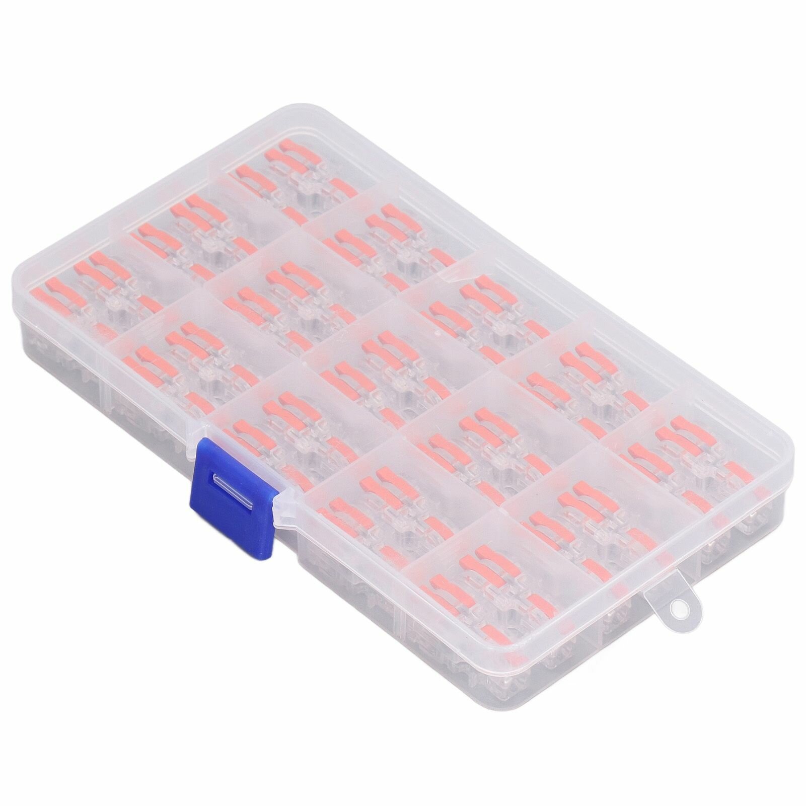 Прозрачный соединитель-разветвитель для проводов DF-12, упаковка из 30 штук