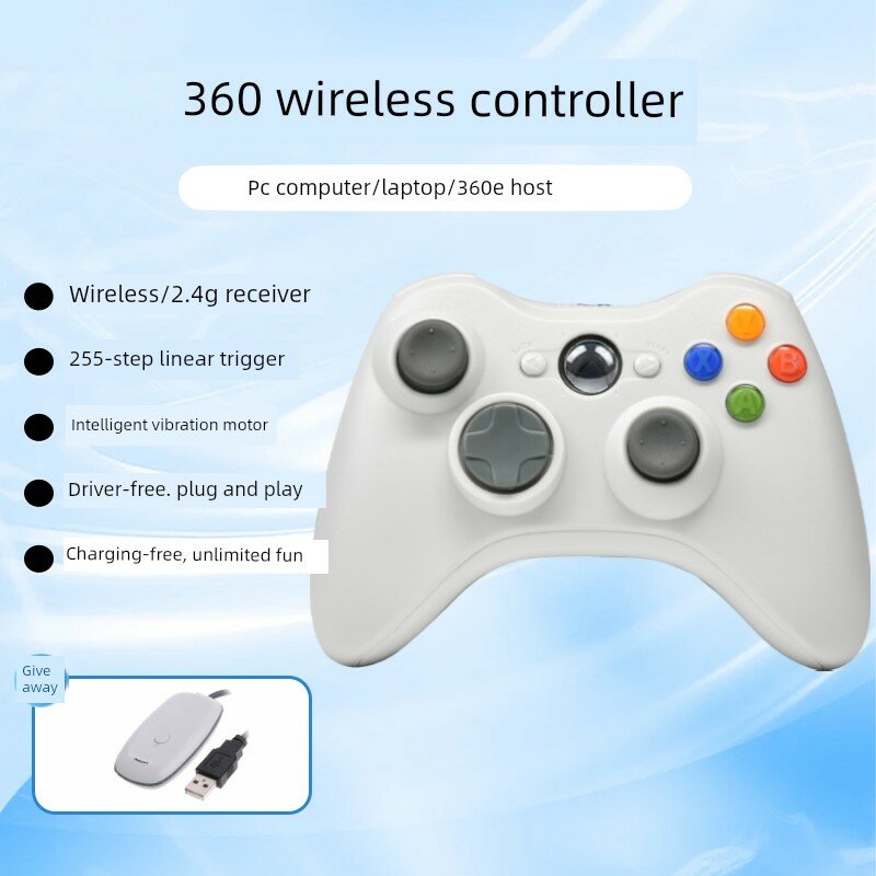 Feizhi Black Myth Wukong Limited Edition XBOX360 Linear Trigger Game Controller для ПК/360E, Белый, Беспроводной с 2.4G