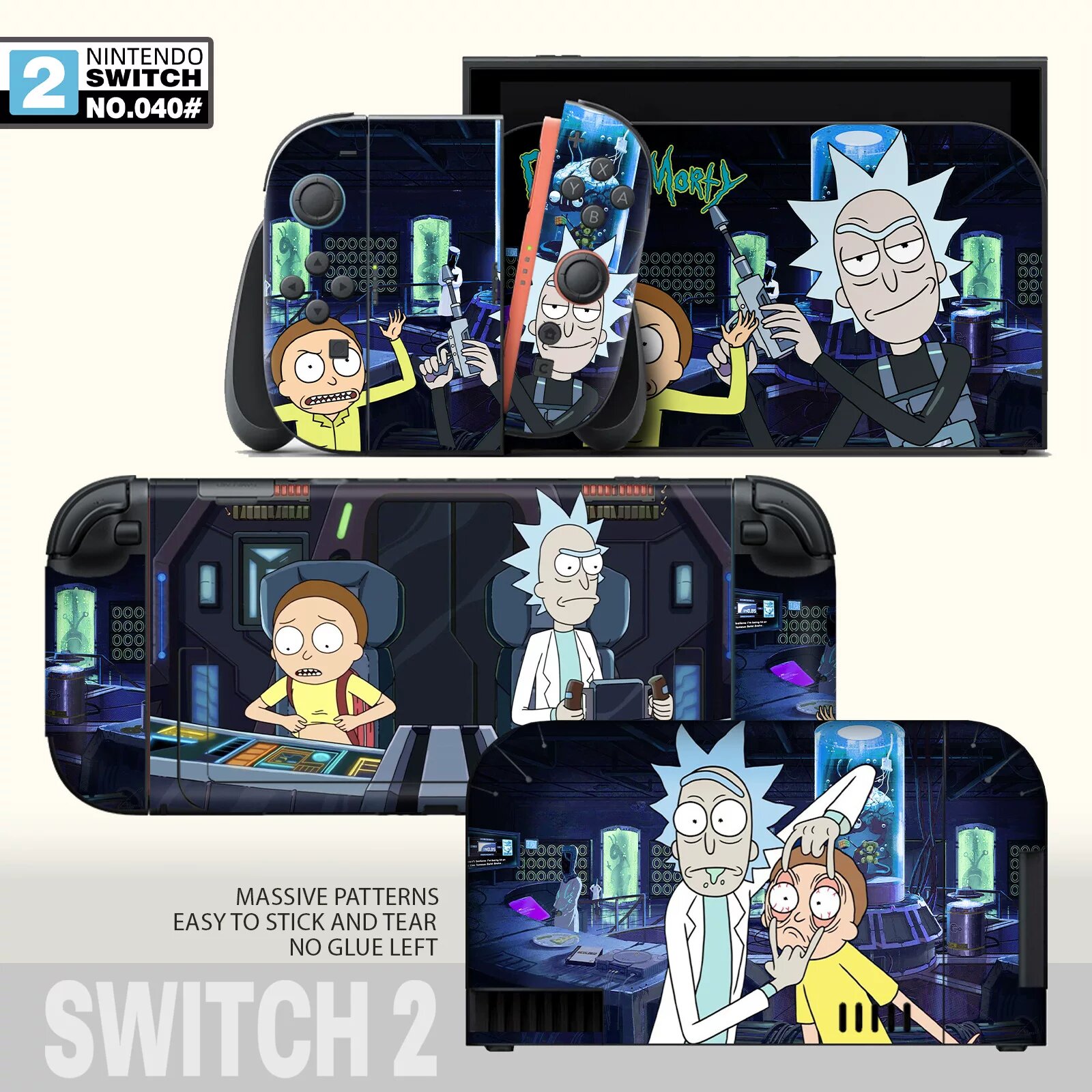 Полный матовый защитный чехол для Nintendo Switch 2 без следов, легкое нанесение, совместим с Switch 2