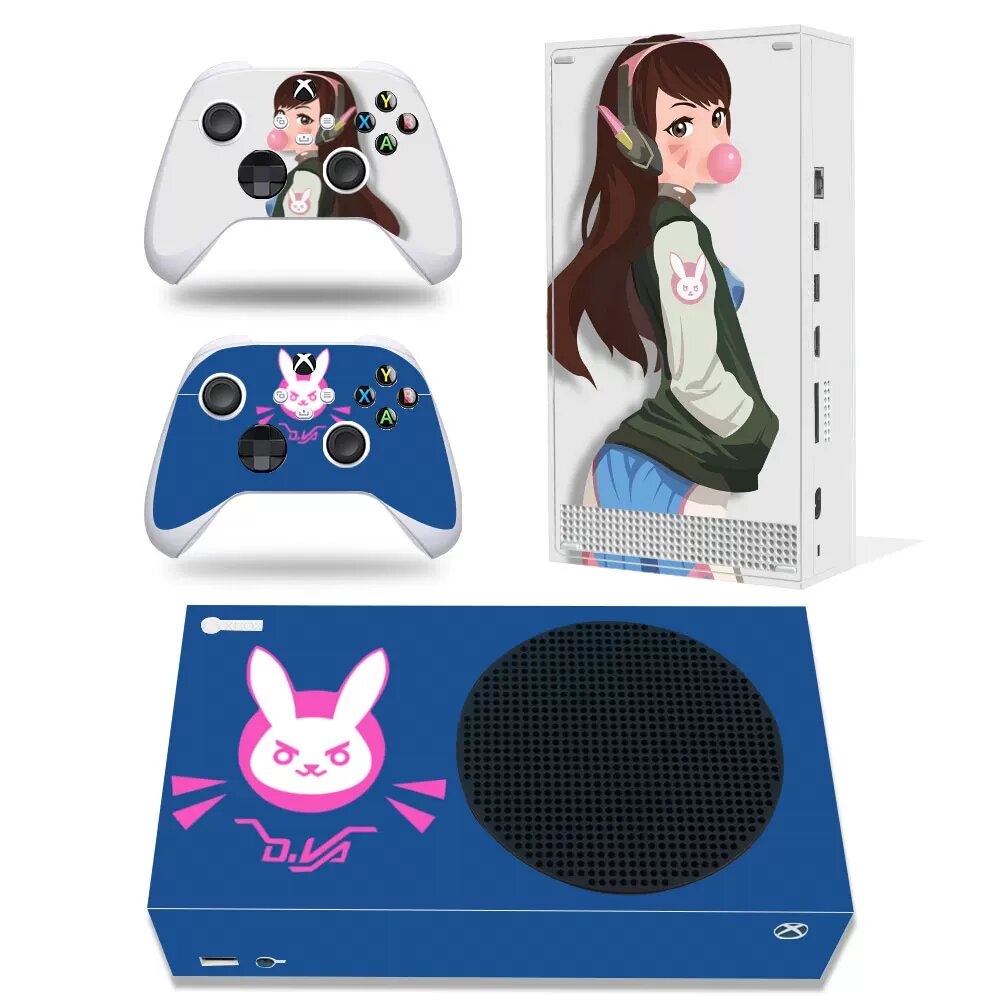 Наклейка для контроллера Xbox Series S индиго - игровой аксессуар для Xbox Series S