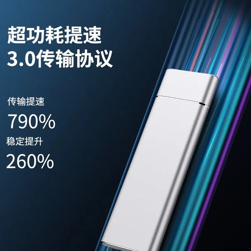 Внешний SSD диск 1TB USB 3.2 Gen2 Type-C портативный металлический черный для записи данных — фото 1