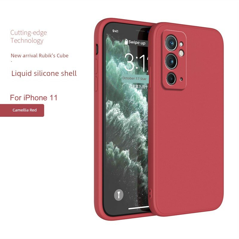Силиконовый чехол для OnePlus 9 RT, цвет Розовый камелия, одиночный чехол без аксессуаров - защита от царапин
