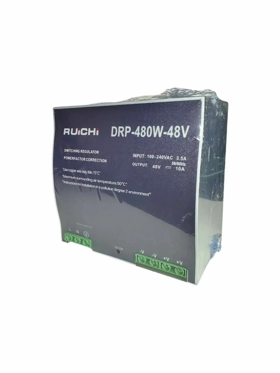 Источники питания на DIN-рейку DRP-480-48 48B 10A
