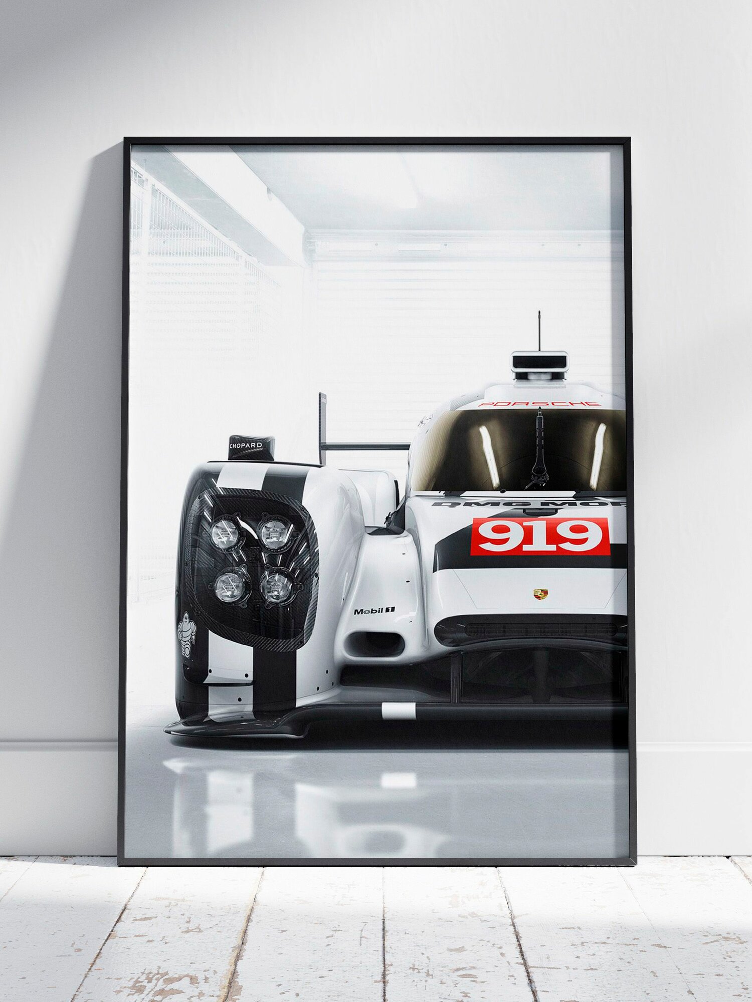 Плакат на стену для интерьера Авто и Мото (Порше 917 - Porsche 917 1) - Постер по транспорту формата A3 (30x42 см)