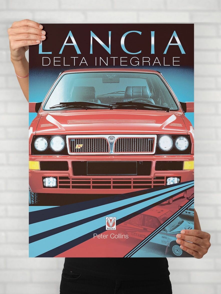 Плакат на стену для интерьера Марки Машин (Лянча - Lancia 3) - Постер по автопроизводителям формата A2 (42x61 см)