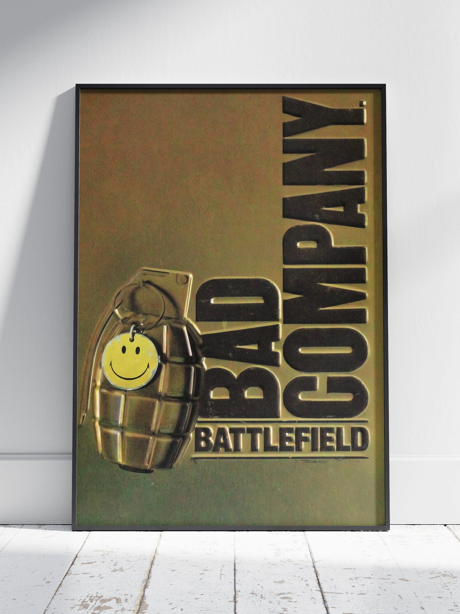 Плакат на стену для интерьера Батлфилд (Battlefield Bad Company 2) - Постер по компьютерной игре формата A4 (21x30 см)