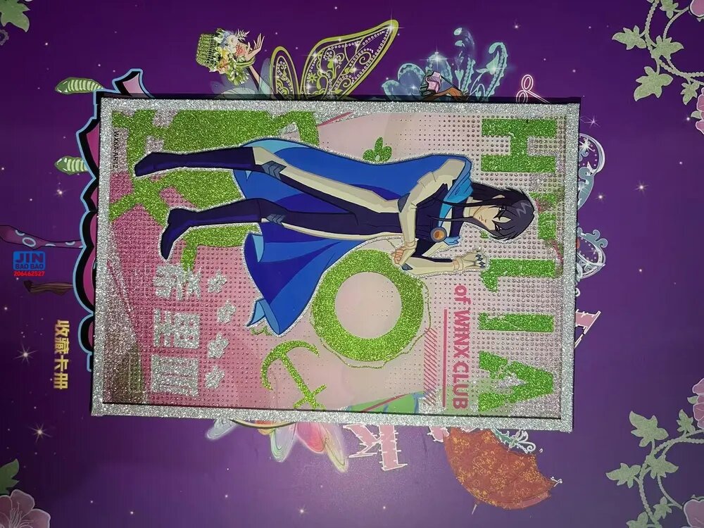 Большая коллекционная карта Winx Club: Муза, ограниченный тираж, фольгированная печать
