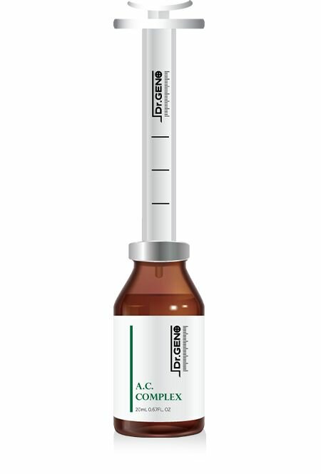 Dr.Geno A.C. Complex Себорегулирующая ампульная сыворотка для проблемной кожи, Комплекс ухода за кожей