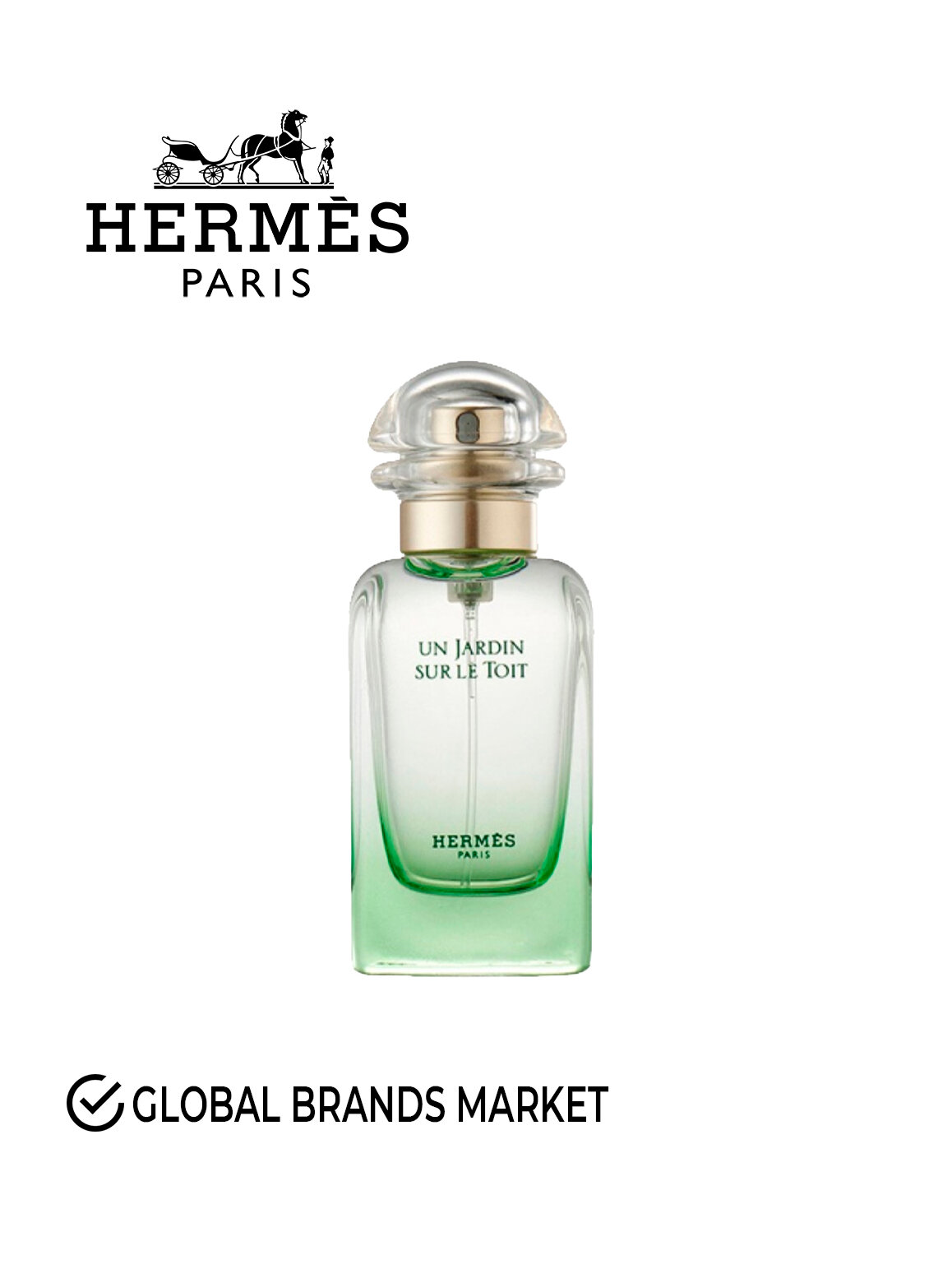 Туалетная вода унисекс Hermès Un Jardin Sur Le Toit, 50 мл, цветочные-фруктовые