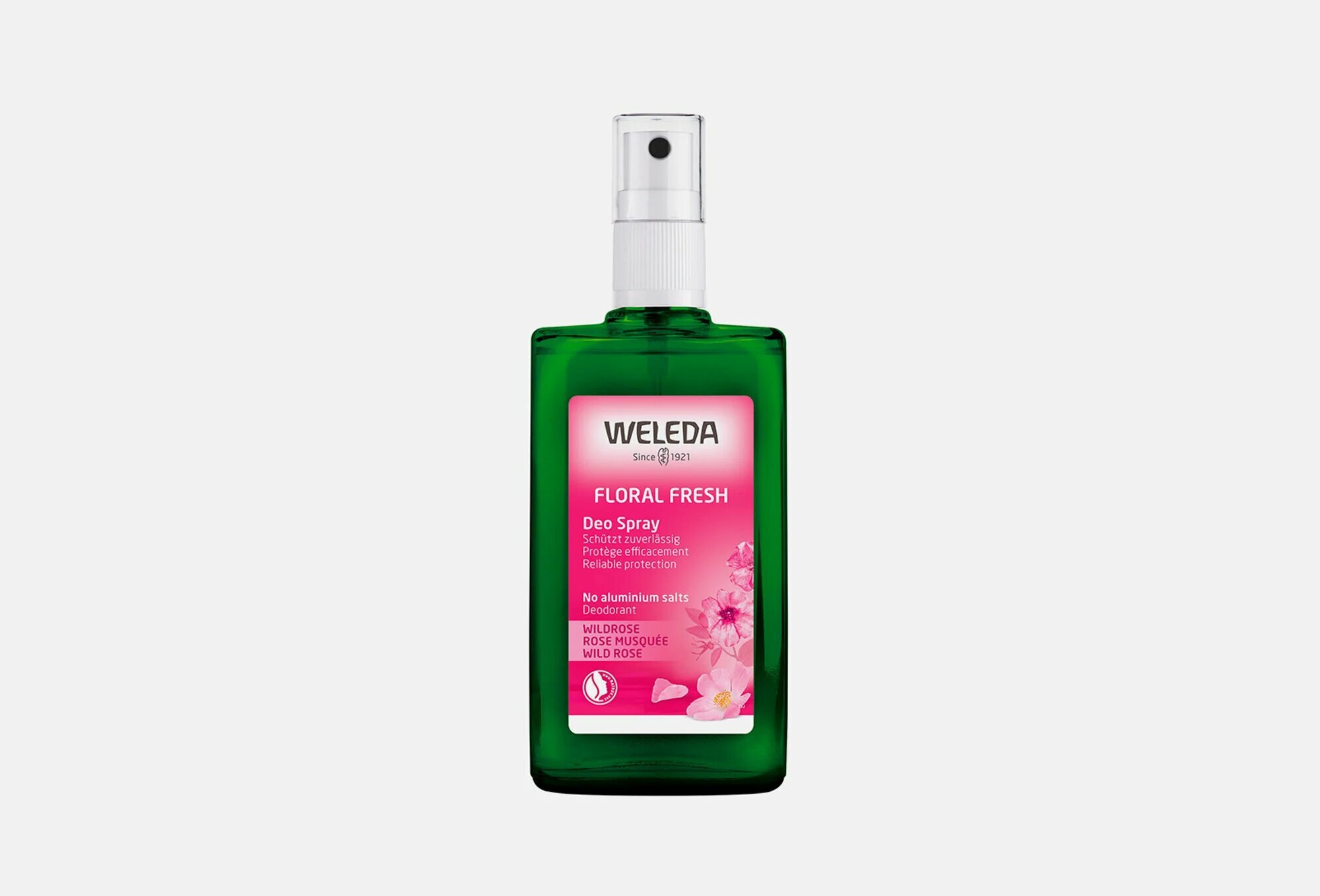 Дезодорант с натуральными эфирными маслами WELEDA "Wild Rose Deodorant", 100 мл