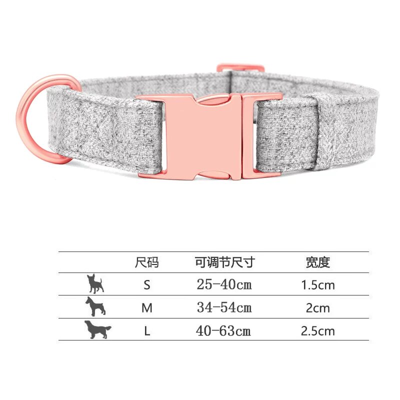 Ошейник для собак с гравировкой, ошейник для защиты от потери питомца, идентификационная бирка для золотистого