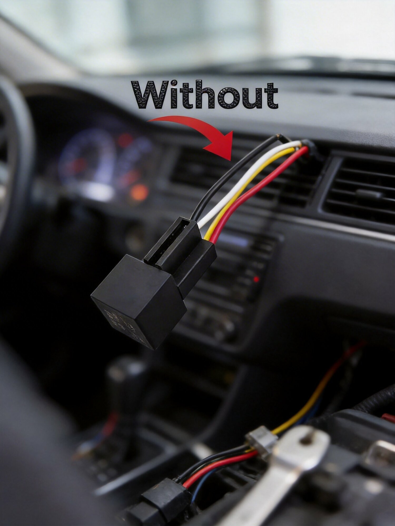 Реле-повторитель 12 В, 4 контакта 40 А для автомобильной электрики, установка сигнализаций и аудиосистем