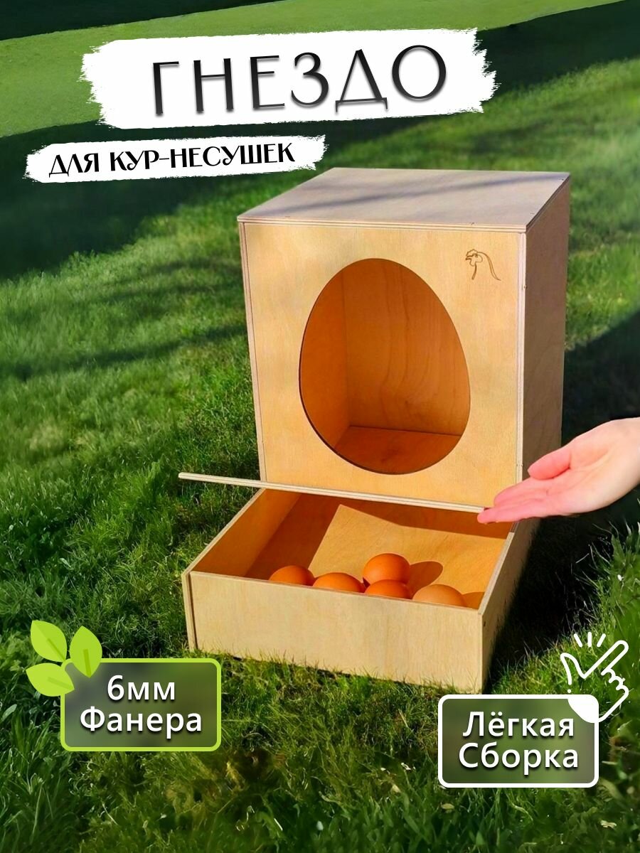Гнездо для кур-несушек с яйцесборником (С)