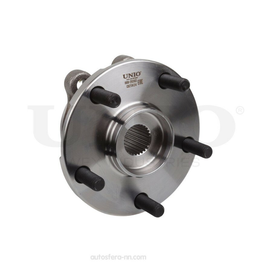 UNIO HUB20303 Ступица передняя (с ABS) Toyota Auris (E150, E180) 06-, Corolla (E150) 07-, RAV 4 (A30, A40) 05-