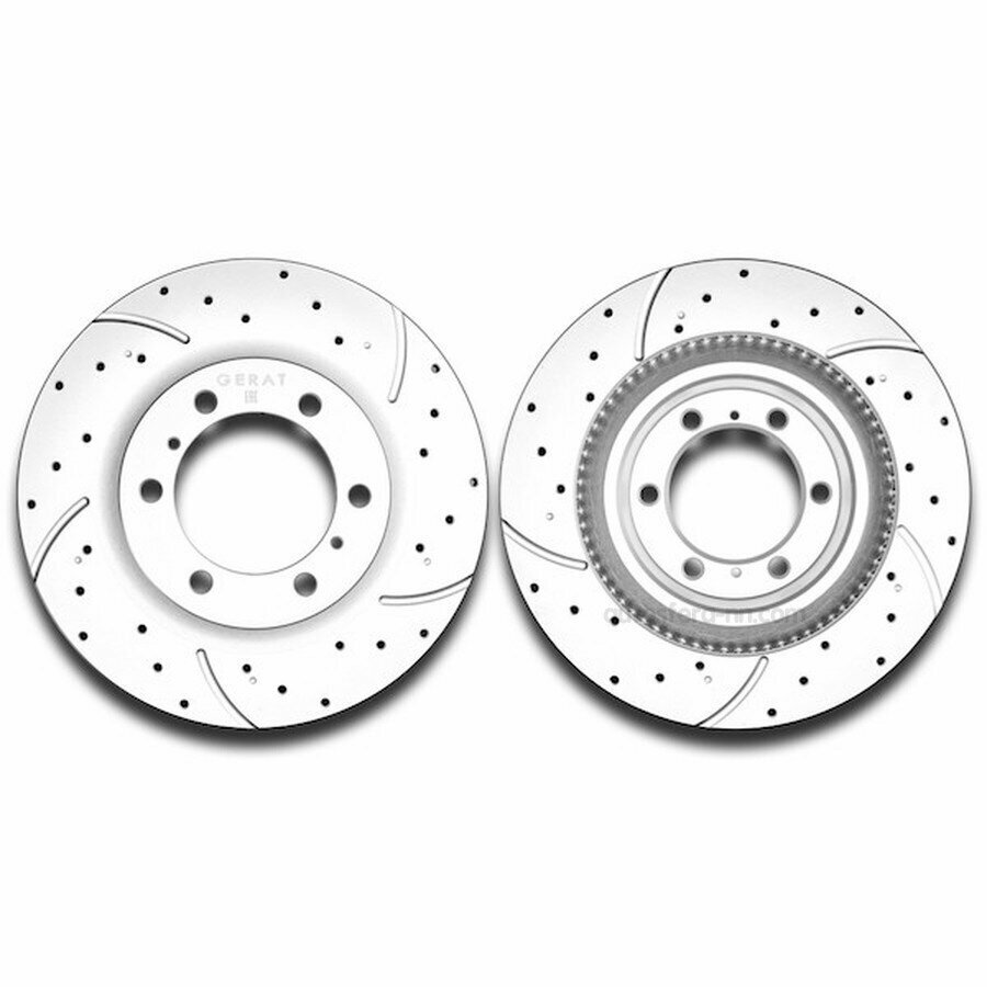 GERAT DSKF023P Диск тормозной () Platinum | перед прав/лев |