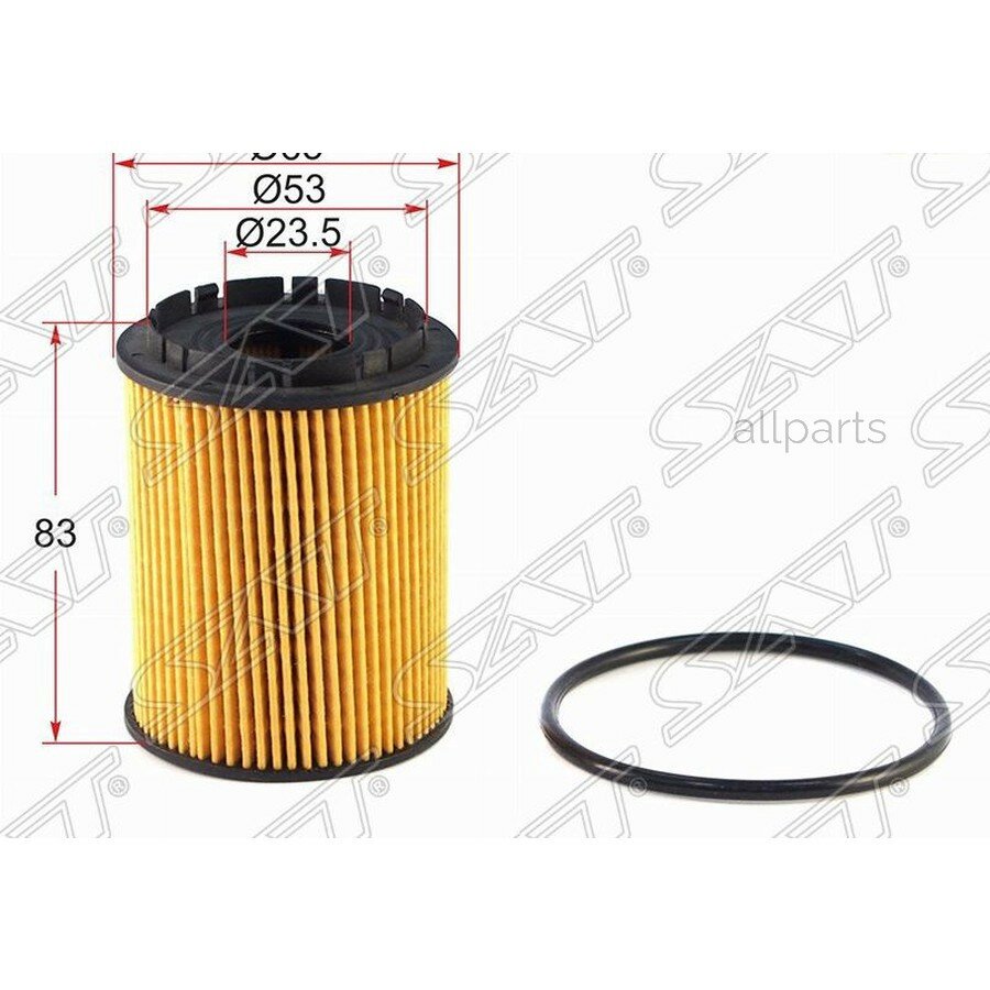 SAT ST-5650342 Фильтр масляный Opel Astra 04-13 / Corsa 03-11