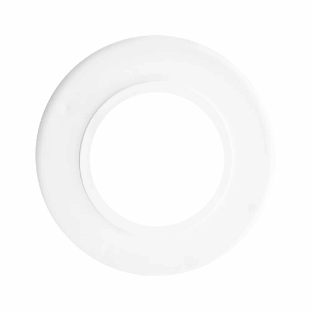 Платформа-закладная EKS для монтажа точечных светильников D90 мм, белая