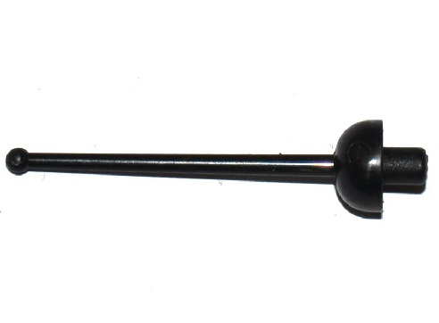 Minifigure, Weapon Sword, Foil / Épée {Epee}, 93550 Black U